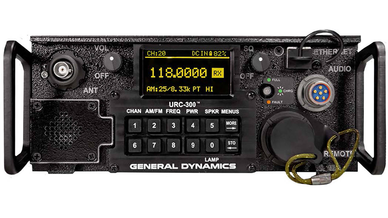 General Dynamics New URC-300 Radio Now 25kHz and 8.33kHz ETSI Compliant ...