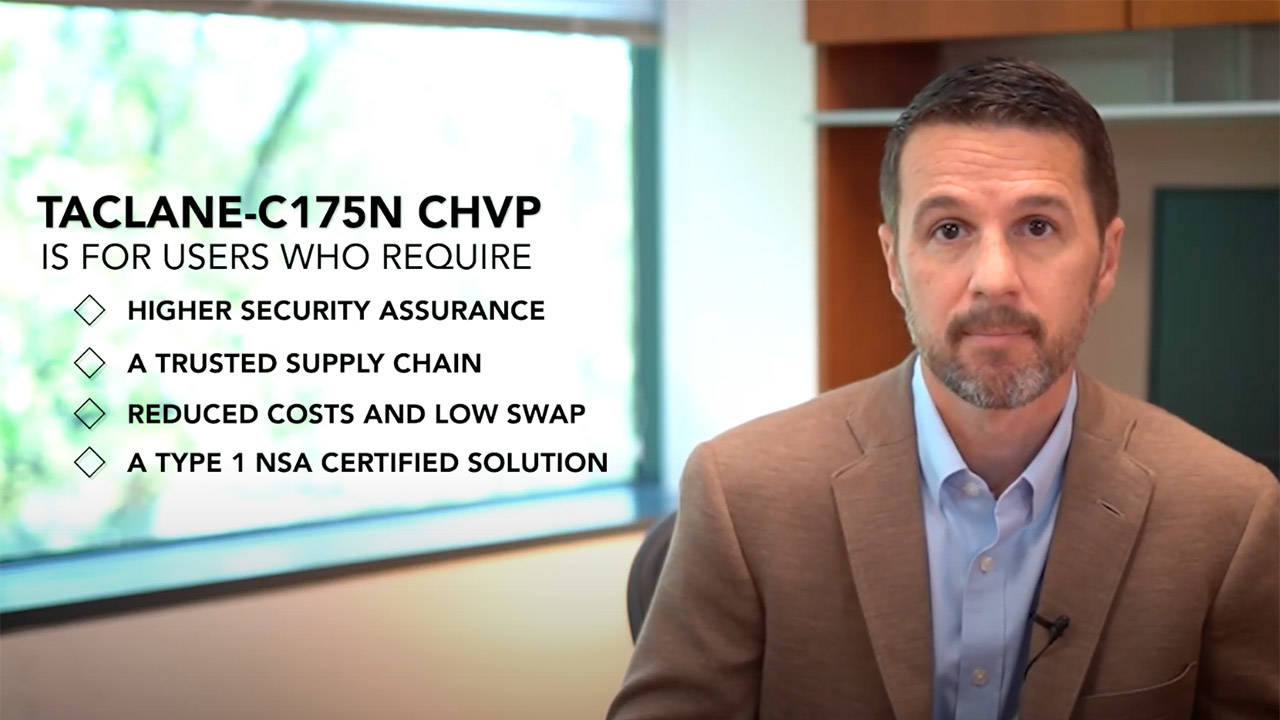 TACLANE-C175N CHVP Encryptor - General Dynamics Mission Systems