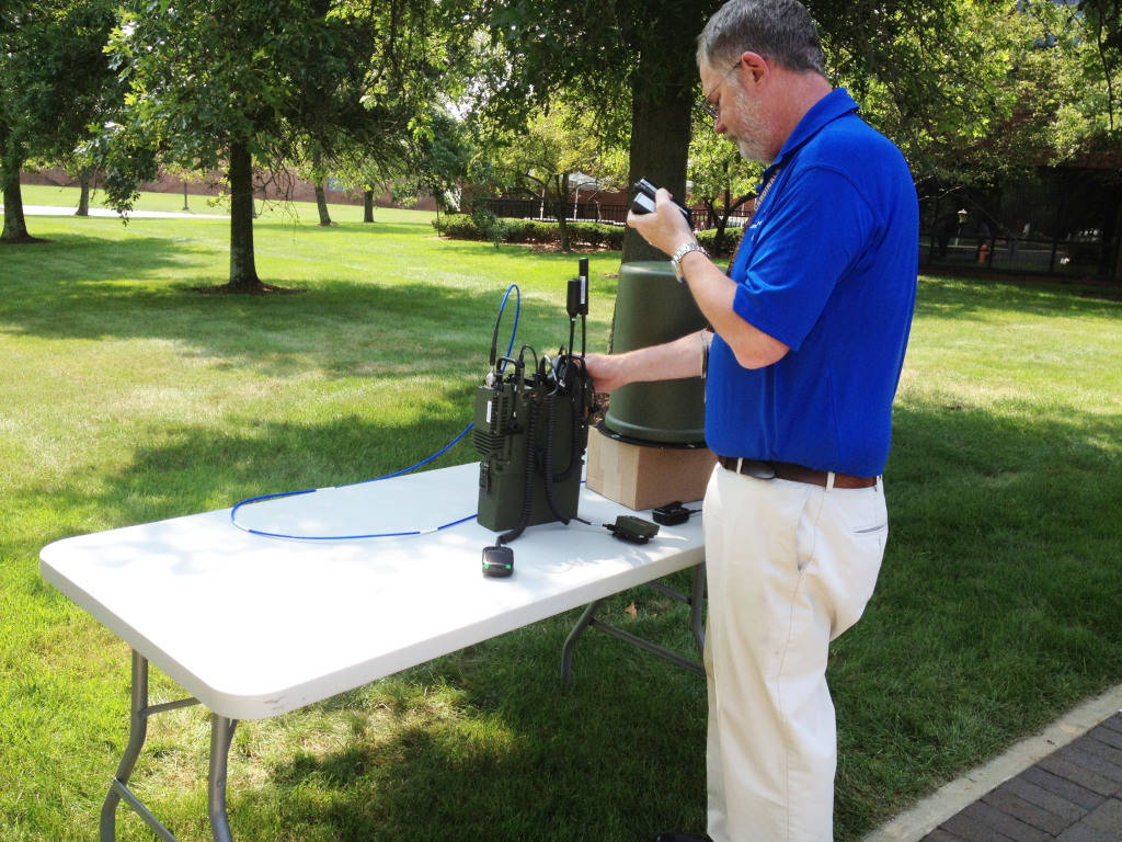 Two General Dynamics PRC-154A Rifleman Radio Talk-Groups Separated by ...