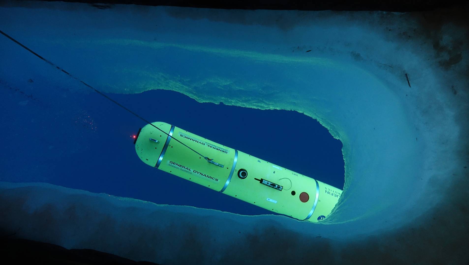General Dynamics Bluefin SandShark Autonomous Underwater Vehicle is ...