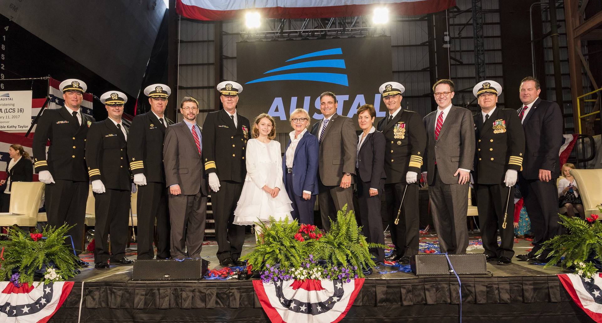 U.S. Navy Christens Sixteenth Littoral Combat Ship USS Tulsa - General ...