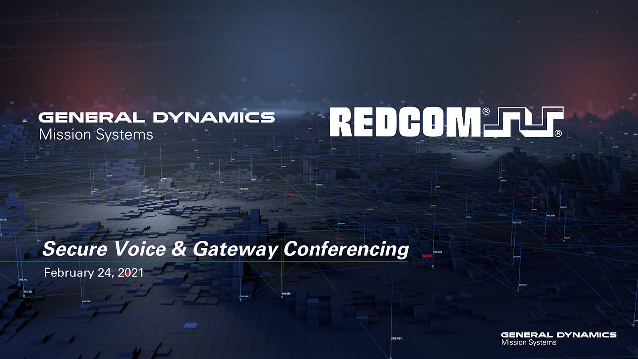 Webinar: Choosing the Right Secure Voice Solution - General Dynamics ...