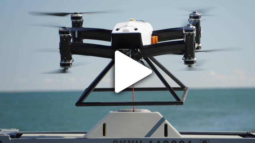 Video: C-TEM Shipboard Tethered Unmanned Aerial System - General ...