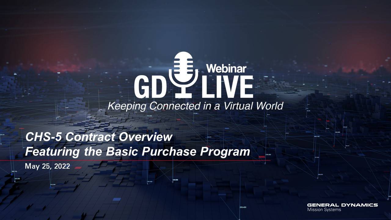 On-Demand Webinars - General Dynamics Mission Systems